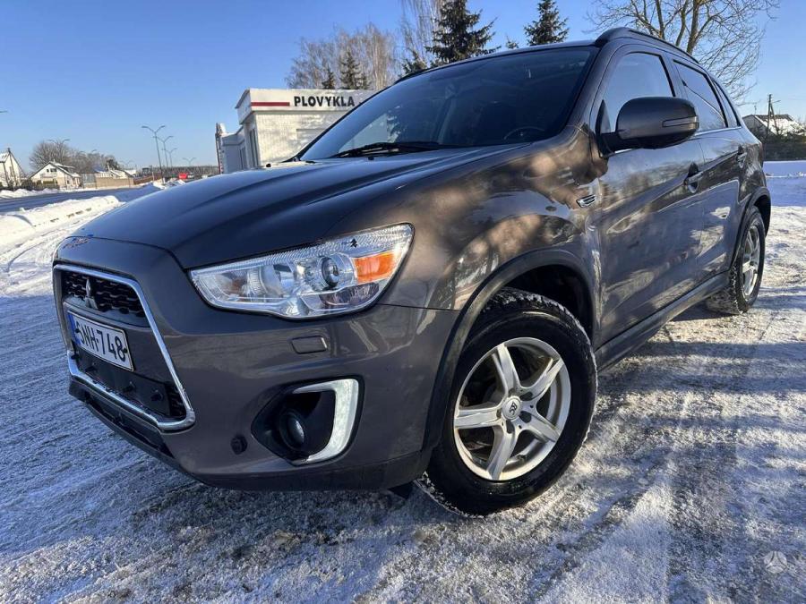 Brūns Mitsubishi ASX 2016 Marijampole, ar dzinēja tilpumu 1.56 L un nobraukumu 260 tūkst. km par 6300 €, foto 3 vietnē AUTOMOTO.COM.LV
