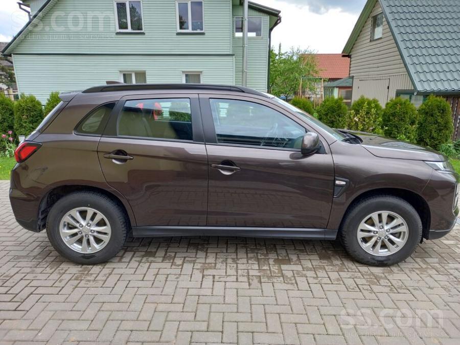 Brown Mitsubishi ASX 2021 in Preili, with an engine capacity of 2.00 L and mileage of 115 thousand km for 14999 €, photo 4 on AUTOMOTO.COM.LV