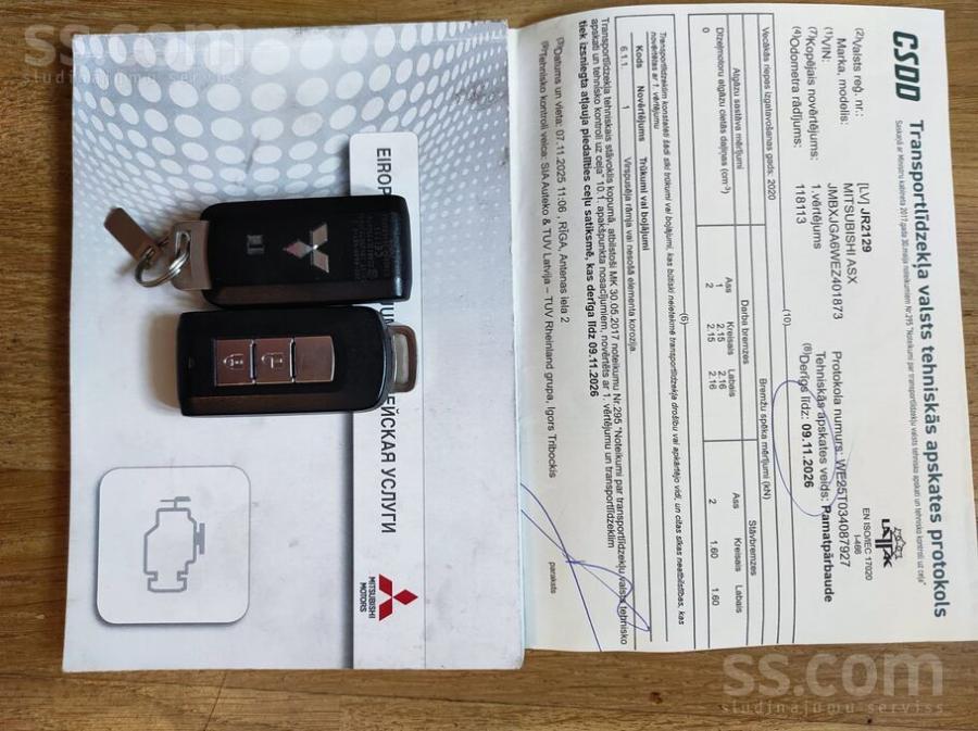 Коричневый Мицубиси АСХ 2014 в Рига, объемом двигателя 1.80 л и пробегом 119 тыс. км за 9200 €, фото 26 на AUTOMOTO.COM.LV