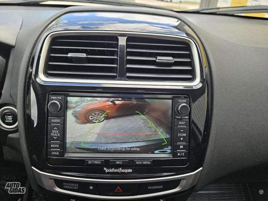 Brown Mitsubishi ASX 2015 in Siauliai, with an engine capacity of 1.80 L and mileage of 217 thousand km for 7450 €, photo 24 on AUTOMOTO.COM.LV