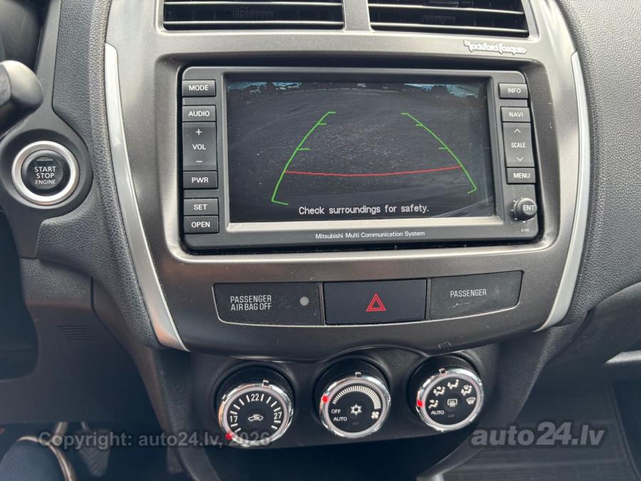 Brūns Mitsubishi ASX 2012 Paide, ar dzinēja tilpumu 1.60 L un nobraukumu 224 tūkst. km par 4890 €, foto 18 vietnē AUTOMOTO.COM.LV
