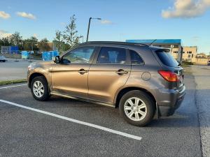 Brūns Mitsubishi ASX 2014 Tallina, ar dzinēja tilpumu 1.60 L un nobraukumu 191 tūkst. km par 5500 €, foto  vietnē AUTOMOTO.COM.LV