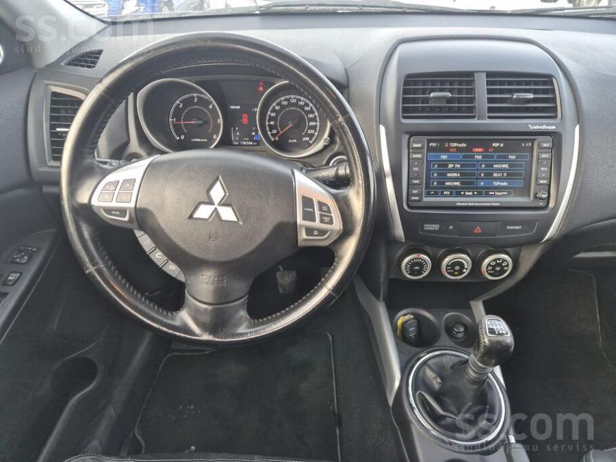 Pelēks Mitsubishi ASX 2011 Liepāja, ar dzinēja tilpumu 1.80 L un nobraukumu 197 tūkst. km par 6900 €, foto 19 vietnē AUTOMOTO.COM.LV