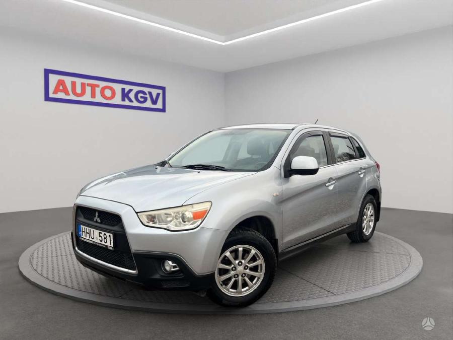 Pelēks Mitsubishi ASX 2011 Kauņa, ar dzinēja tilpumu 1.60 L un nobraukumu 259 tūkst. km par 4999 €, foto 1 vietnē AUTOMOTO.COM.LV