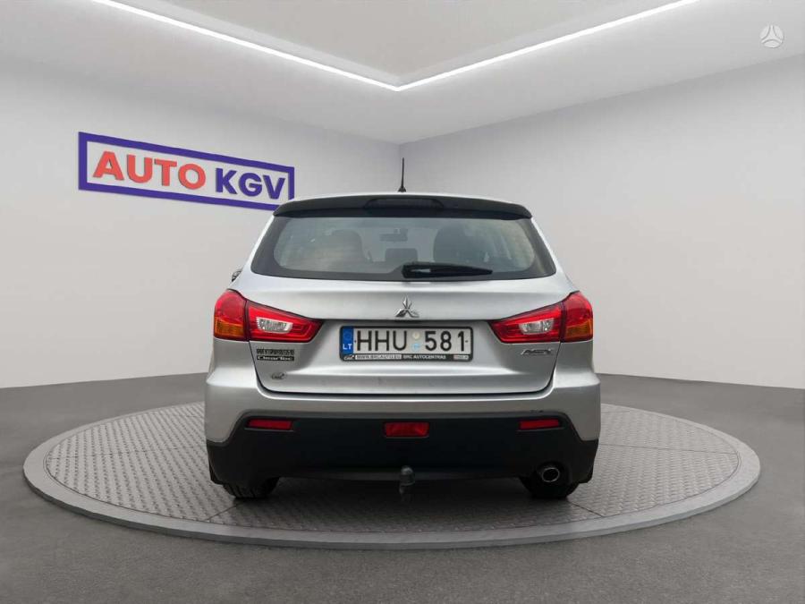 Pelēks Mitsubishi ASX 2011 Kauņa, ar dzinēja tilpumu 1.60 L un nobraukumu 259 tūkst. km par 4999 €, foto 4 vietnē AUTOMOTO.COM.LV