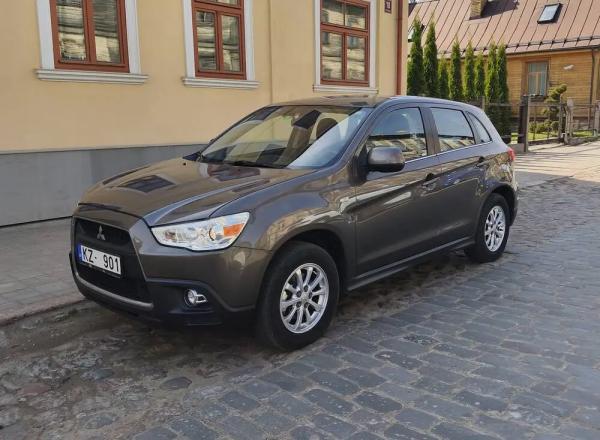 Pelēks Mitsubishi ASX 2011 Jelgava, ar dzinēja tilpumu 1.80 L un nobraukumu 201 tūkst. km par 4590 €, foto 1 vietnē AUTOMOTO.COM.LV