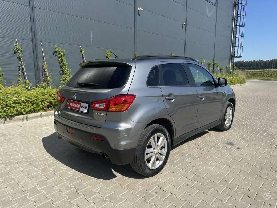 Grey Mitsubishi ASX 2011 in Vilnius, with an engine capacity of 1.80 L and mileage of 158 thousand km for 4350 €, photo 14 on AUTOMOTO.COM.LV
