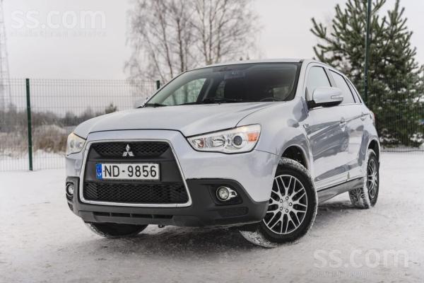 Pelēks Mitsubishi ASX 2012 Rīga, ar dzinēja tilpumu 1.80 L un nobraukumu 235 tūkst. km par 5790 €, foto 1 vietnē AUTOMOTO.COM.LV