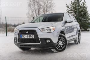 Grey Mitsubishi ASX 2012 in Riga, with an engine capacity of 1.80 L and mileage of 235 thousand km for 5790 €, photo  on AUTOMOTO.COM.LV
