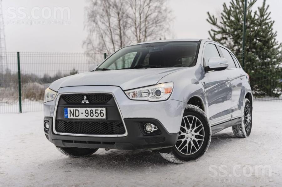 Pelēks Mitsubishi ASX 2012 Rīga, ar dzinēja tilpumu 1.80 L un nobraukumu 235 tūkst. km par 5790 €, foto 1 vietnē AUTOMOTO.COM.LV