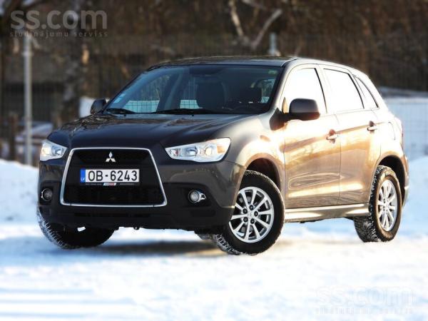 Grey Mitsubishi ASX 2012 in Riga, with an engine capacity of 1.80 L and mileage of 292 thousand km for 6690 €, photo 1 on AUTOMOTO.COM.LV