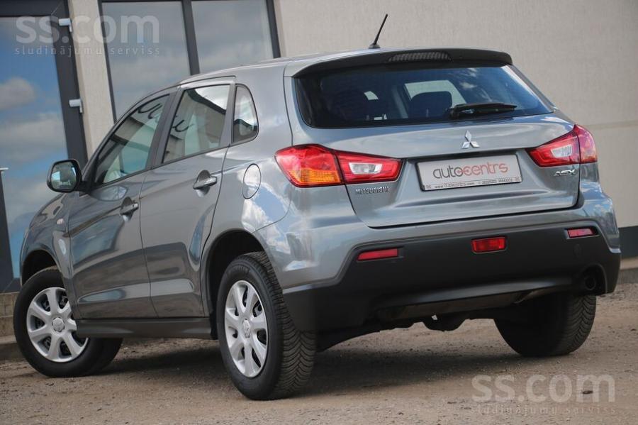 Pelēks Mitsubishi ASX 2012 Tukums, ar dzinēja tilpumu 1.60 L un nobraukumu 120 tūkst. km par 7997 €, foto 4 vietnē AUTOMOTO.COM.LV