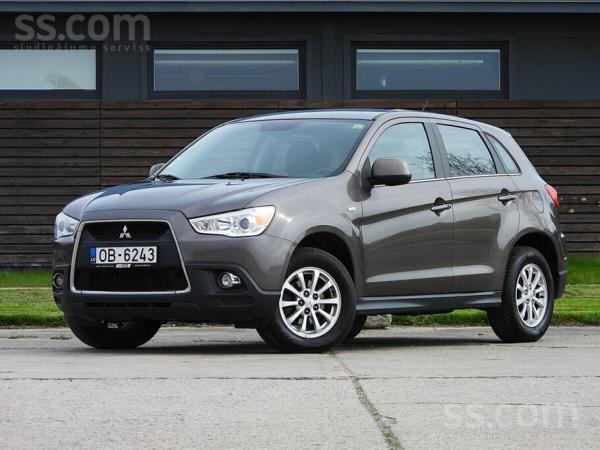 Pelēks Mitsubishi ASX 2012 Rīga, ar dzinēja tilpumu 1.80 L un nobraukumu 292 tūkst. km par 6690 €, foto 1 vietnē AUTOMOTO.COM.LV