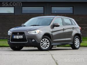 Grey Mitsubishi ASX 2012 in Riga, with an engine capacity of 1.80 L and mileage of 292 thousand km for 6690 €, photo  on AUTOMOTO.COM.LV