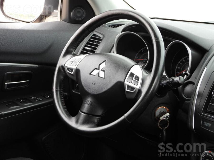 Grey Mitsubishi ASX 2012 in Riga, with an engine capacity of 1.80 L and mileage of 292 thousand km for 6690 €, photo 13 on AUTOMOTO.COM.LV