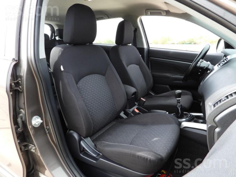 Grey Mitsubishi ASX 2012 in Riga, with an engine capacity of 1.80 L and mileage of 292 thousand km for 6690 €, photo 15 on AUTOMOTO.COM.LV