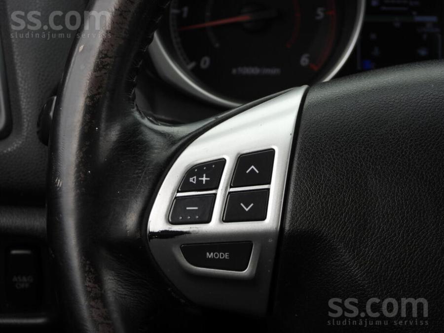 Grey Mitsubishi ASX 2012 in Riga, with an engine capacity of 1.80 L and mileage of 292 thousand km for 6690 €, photo 18 on AUTOMOTO.COM.LV