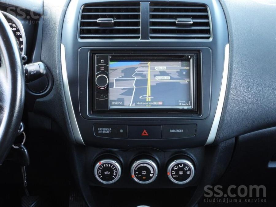 Grey Mitsubishi ASX 2012 in Riga, with an engine capacity of 1.80 L and mileage of 292 thousand km for 6690 €, photo 23 on AUTOMOTO.COM.LV