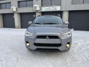 Pelēks Mitsubishi ASX 2014 Šauļi, ar dzinēja tilpumu 1.80 L un nobraukumu 270 tūkst. km par 5700 €, foto  vietnē AUTOMOTO.COM.LV