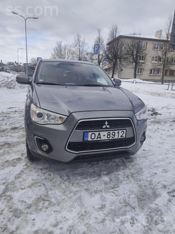 Pelēks Mitsubishi ASX 2014 Jelgava, ar dzinēja tilpumu 1.80 L un nobraukumu 205 tūkst. km par 6900 €, foto 1 vietnē AUTOMOTO.COM.LV