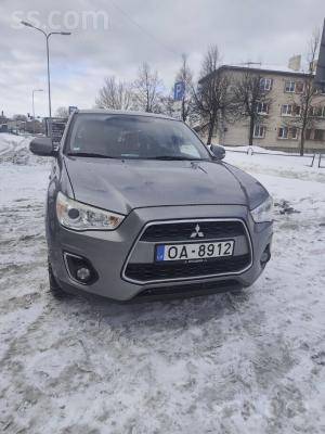 Pelēks Mitsubishi ASX 2014 Jelgava, ar dzinēja tilpumu 1.80 L un nobraukumu 205 tūkst. km par 6900 €, foto 1 vietnē AUTOMOTO.COM.LV