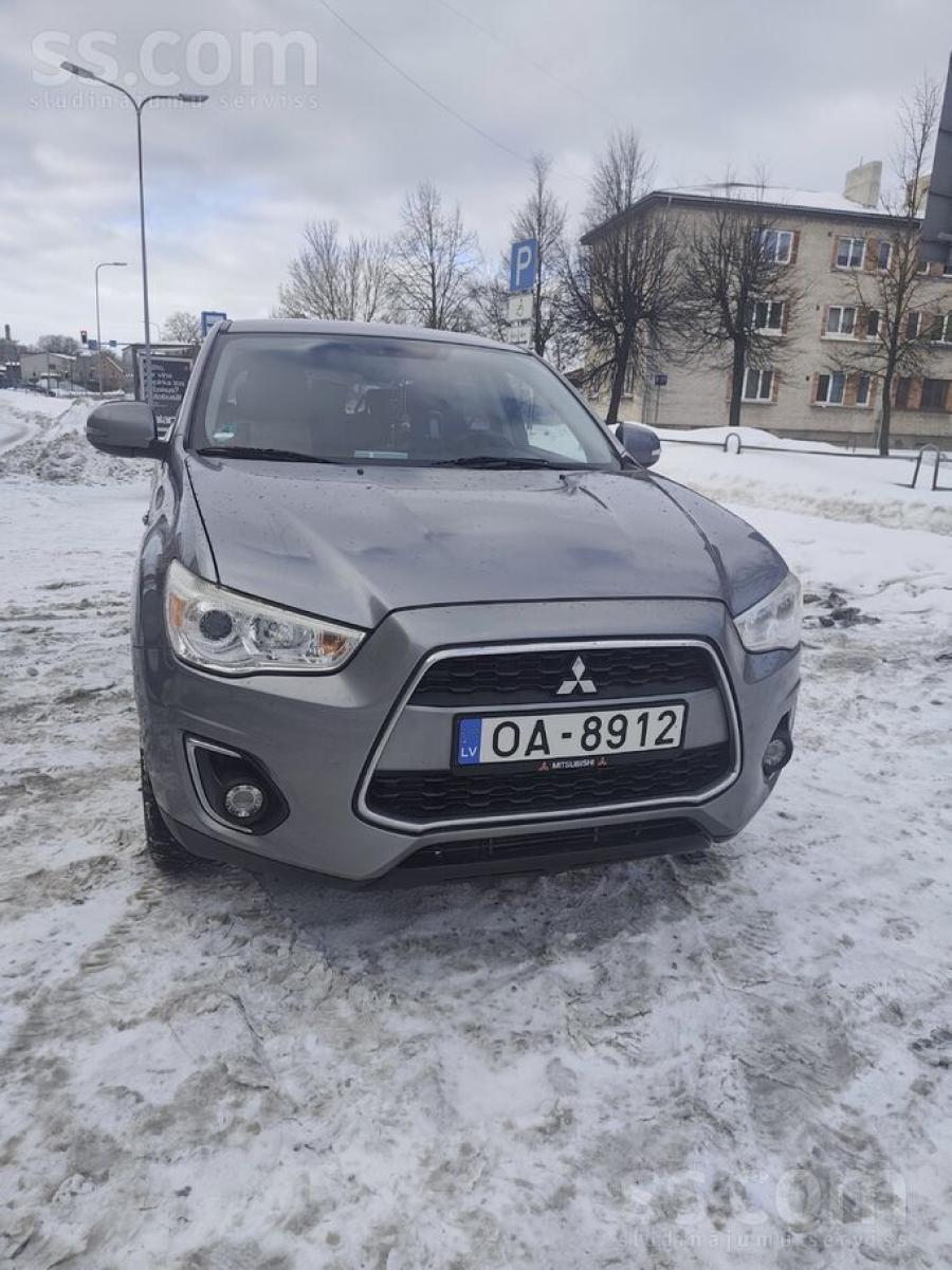 Pelēks Mitsubishi ASX 2014 Jelgava, ar dzinēja tilpumu 1.80 L un nobraukumu 205 tūkst. km par 6900 €, foto 1 vietnē AUTOMOTO.COM.LV