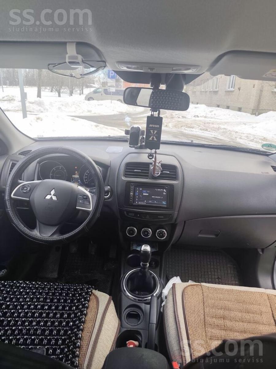 Pelēks Mitsubishi ASX 2014 Jelgava, ar dzinēja tilpumu 1.80 L un nobraukumu 205 tūkst. km par 6900 €, foto 8 vietnē AUTOMOTO.COM.LV