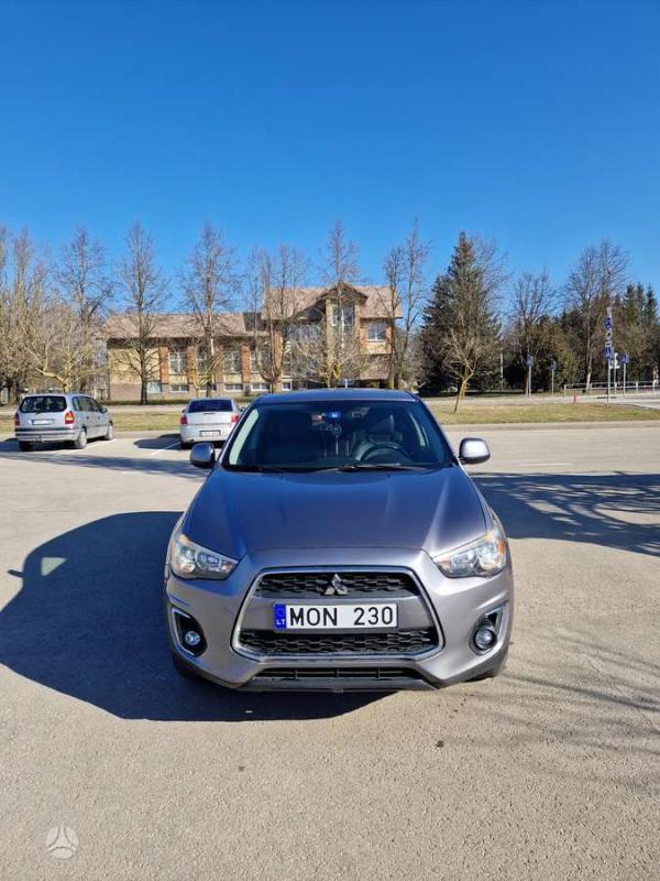 Grey Mitsubishi ASX 2015 in Mazeikiai, with an engine capacity of 2.00 L and mileage of 222 thousand km for 7300 €, photo 1 on AUTOMOTO.COM.LV