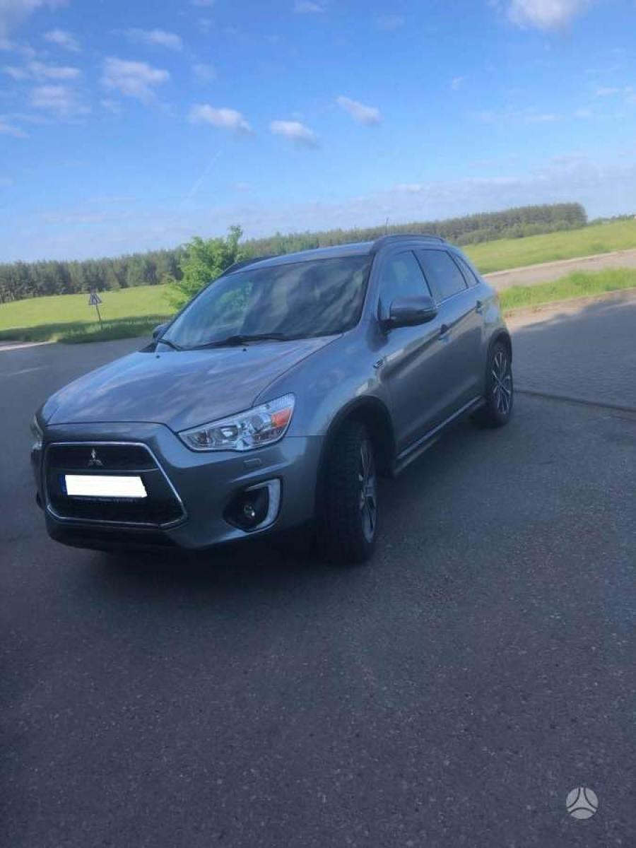 Pelēks Mitsubishi ASX 2015 Druskininkai, ar dzinēja tilpumu 2.27 L un nobraukumu 201 tūkst. km par 8000 €, foto 3 vietnē AUTOMOTO.COM.LV