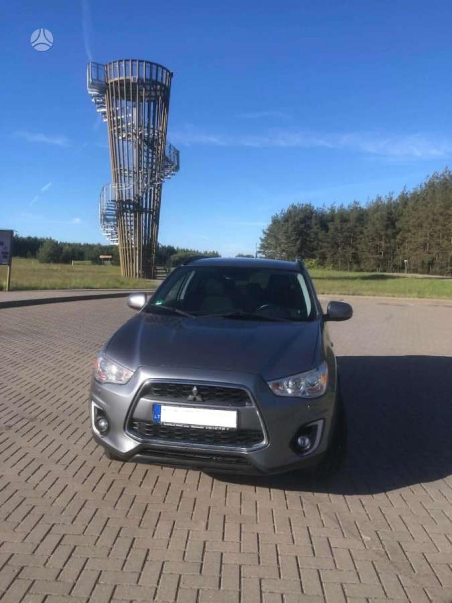 Pelēks Mitsubishi ASX 2015 Druskininkai, ar dzinēja tilpumu 2.27 L un nobraukumu 201 tūkst. km par 8000 €, foto 4 vietnē AUTOMOTO.COM.LV