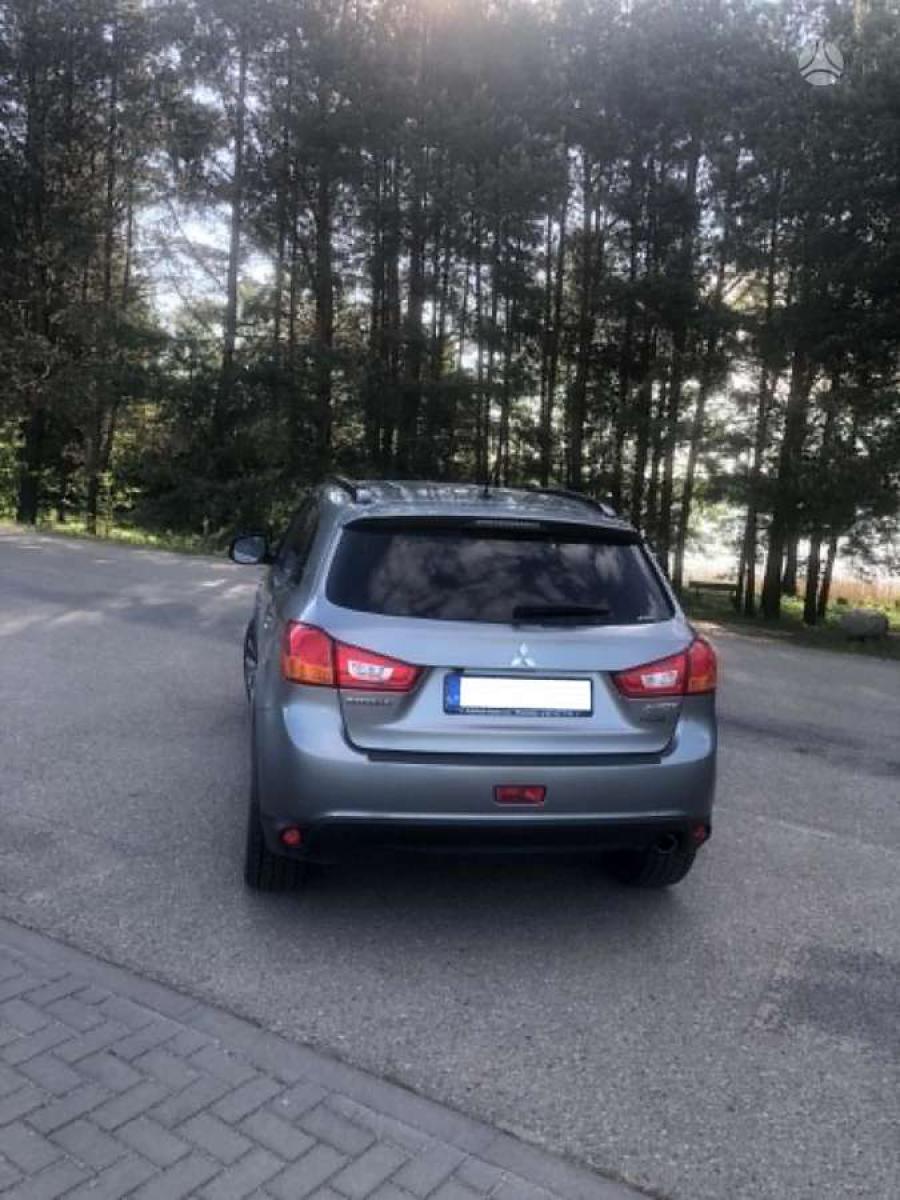 Pelēks Mitsubishi ASX 2015 Druskininkai, ar dzinēja tilpumu 2.27 L un nobraukumu 201 tūkst. km par 8000 €, foto 5 vietnē AUTOMOTO.COM.LV