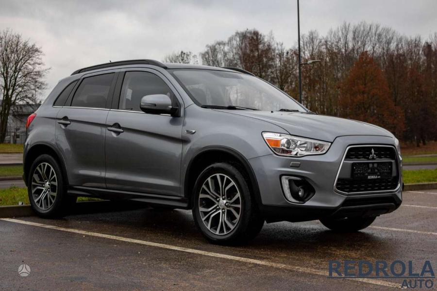Grey Mitsubishi ASX 2016 in Kaunas, with an engine capacity of 1.56 L and mileage of 171 thousand km for 8300 €, photo 3 on AUTOMOTO.COM.LV