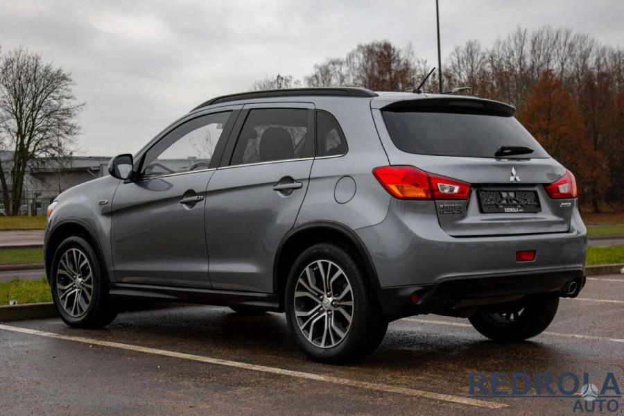 Grey Mitsubishi ASX 2016 in Kaunas, with an engine capacity of 1.56 L and mileage of 171 thousand km for 8300 €, photo 6 on AUTOMOTO.COM.LV