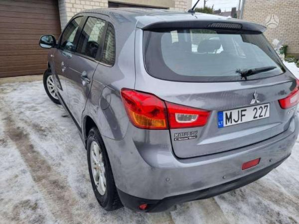 Pelēks Mitsubishi ASX 2016 Kauņa, ar dzinēja tilpumu 1.56 L un nobraukumu 225 tūkst. km par 5300 €, foto 4 vietnē AUTOMOTO.COM.LV