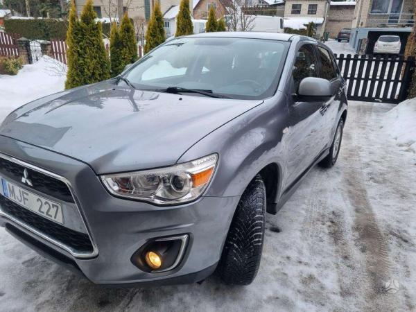 Pelēks Mitsubishi ASX 2016 Kauņa, ar dzinēja tilpumu 1.56 L un nobraukumu 225 tūkst. km par 5300 €, foto 6 vietnē AUTOMOTO.COM.LV