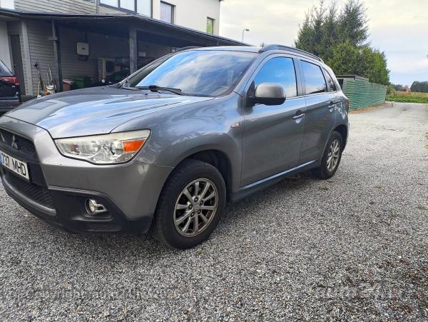 Pelēks Mitsubishi ASX 2011 Tallina, ar dzinēja tilpumu 1.60 L un nobraukumu 278 tūkst. km par 3990 €, foto 1 vietnē AUTOMOTO.COM.LV