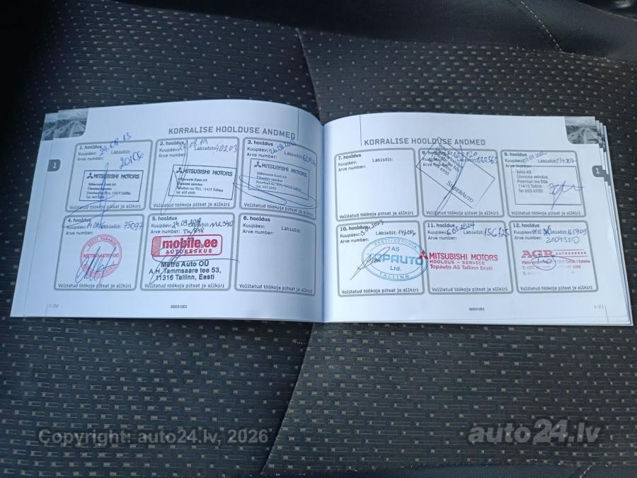 Grey Mitsubishi ASX 2012 in Tallinn, with an engine capacity of 1.60 L and mileage of 176 thousand km for 4490 €, photo 10 on AUTOMOTO.COM.LV