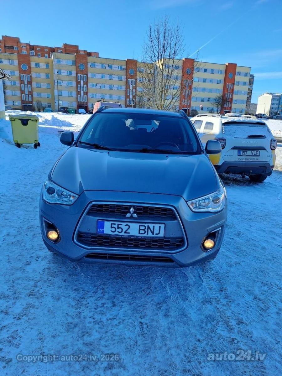 Grey Mitsubishi ASX 2015 in Tallinn, with an engine capacity of 1.60 L and mileage of 88 thousand km for 9900 €, photo 5 on AUTOMOTO.COM.LV