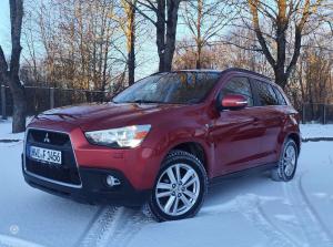 Red Mitsubishi ASX 2010 in Siauliai, with an engine capacity of 1.80 L and mileage of 258 thousand km for 5300 €, photo  on AUTOMOTO.COM.LV