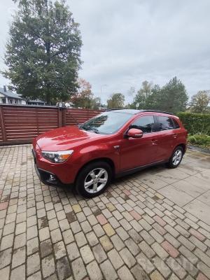 Sarkans Mitsubishi ASX 2011 Rīga, ar dzinēja tilpumu 1.80 L un nobraukumu 319 tūkst. km par 4500 €, foto 1 vietnē AUTOMOTO.COM.LV