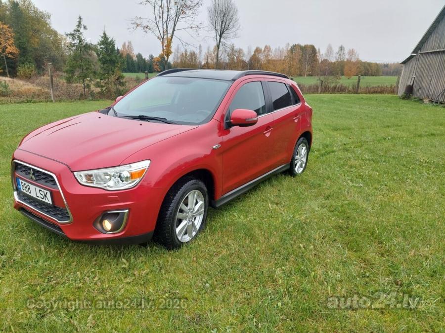Sarkans Mitsubishi ASX 2013 Viljandi, ar dzinēja tilpumu 2.30 L un nobraukumu 83 tūkst. km par 12000 €, foto 3 vietnē AUTOMOTO.COM.LV