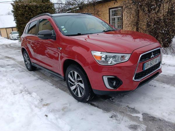Sarkans Mitsubishi ASX 2014 Panevēža, ar dzinēja tilpumu 1.80 L un nobraukumu 246 tūkst. km par 5900 €, foto 2 vietnē AUTOMOTO.COM.LV