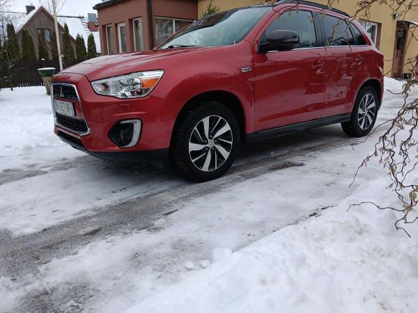 Sarkans Mitsubishi ASX 2014 Panevēža, ar dzinēja tilpumu 1.80 L un nobraukumu 246 tūkst. km par 5900 €, foto 3 vietnē AUTOMOTO.COM.LV