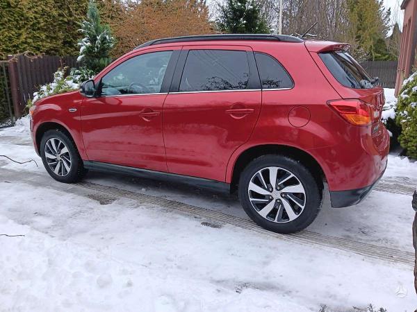 Sarkans Mitsubishi ASX 2014 Panevēža, ar dzinēja tilpumu 1.80 L un nobraukumu 246 tūkst. km par 5900 €, foto 6 vietnē AUTOMOTO.COM.LV