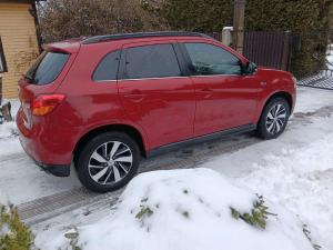 Red Mitsubishi ASX 2014 in Panevezys, with an engine capacity of 1.80 L and mileage of 246 thousand km for 5900 €, photo 7 on AUTOMOTO.COM.LV