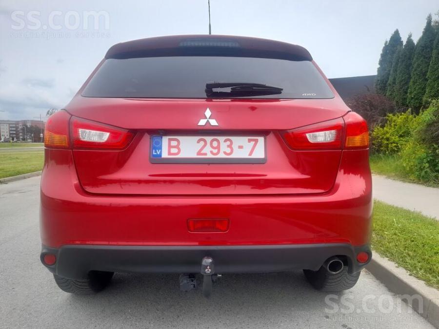 Red Mitsubishi ASX 2015 in Riga, with an engine capacity of 2.20 L and mileage of 206 thousand km for 9990 €, photo 7 on AUTOMOTO.COM.LV