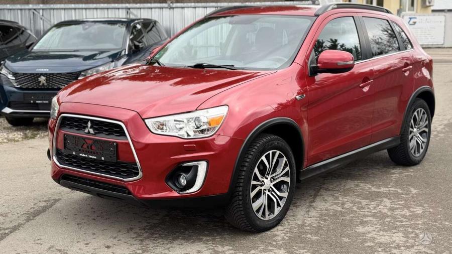 Red Mitsubishi ASX 2015 in Telschi, with an engine capacity of 2.27 L and mileage of 185 thousand km for 8900 €, photo 4 on AUTOMOTO.COM.LV