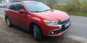Red Mitsubishi ASX 2017 in Riga, with an engine capacity of 1.60 L and mileage of 63 thousand km for 11500 €, photo 3 on AUTOMOTO.COM.LV