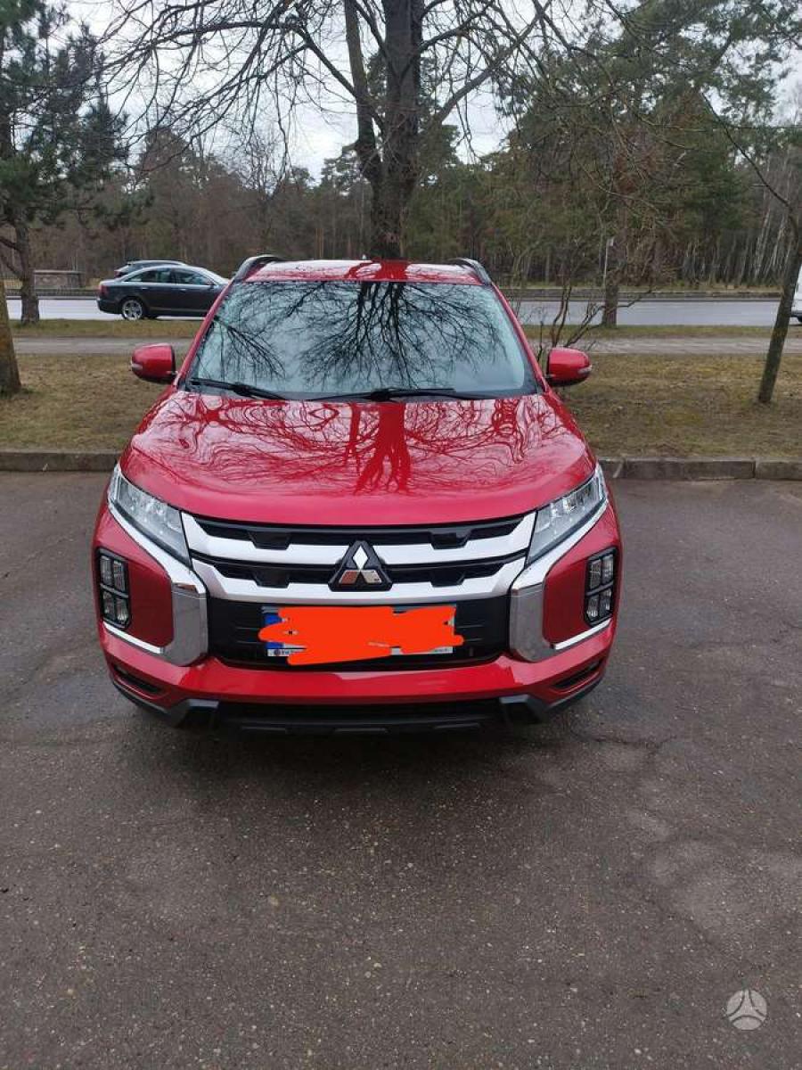 Red Mitsubishi ASX 2020 in Klaipeda, with an engine capacity of 0.00 L and mileage of 34 thousand km for 15000 €, photo 1 on AUTOMOTO.COM.LV