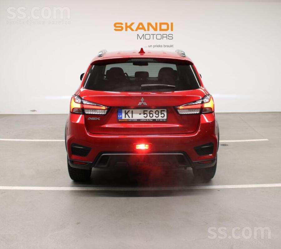 Red Mitsubishi ASX 2021 in Riga, with an engine capacity of 1.50 L and mileage of 63 thousand km for 15990 €, photo 5 on AUTOMOTO.COM.LV